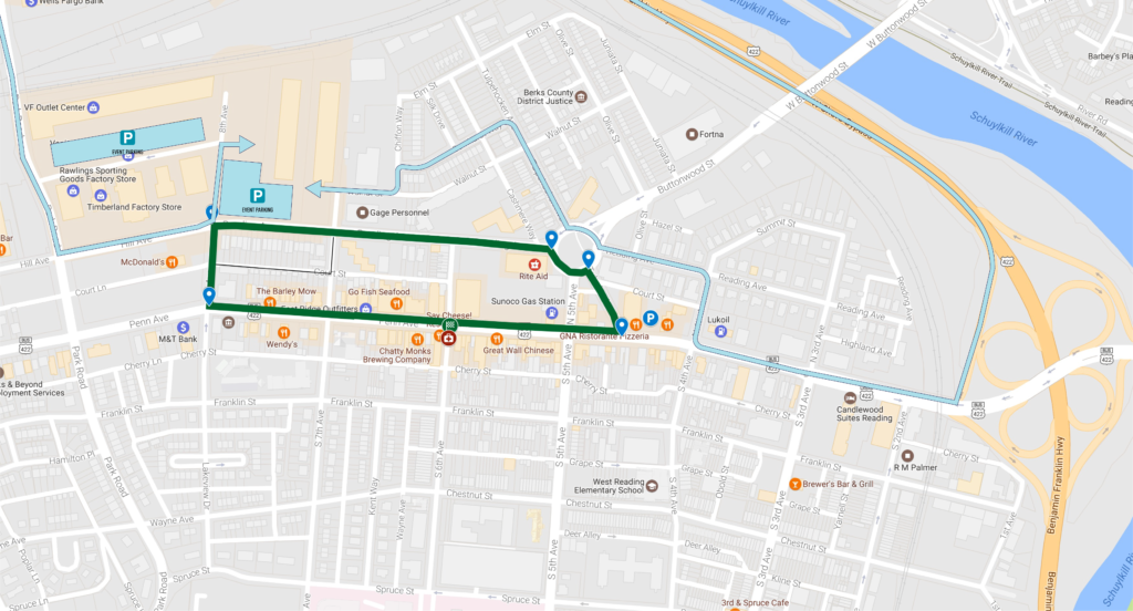 Parking | Reading Radsport Festival